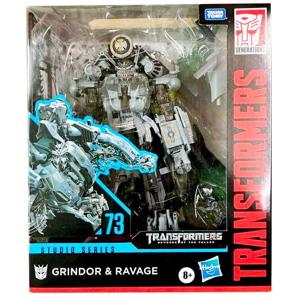 Transformers Studio Series 73 Grindor & Ravage Leader ROTF Movie Toy ...