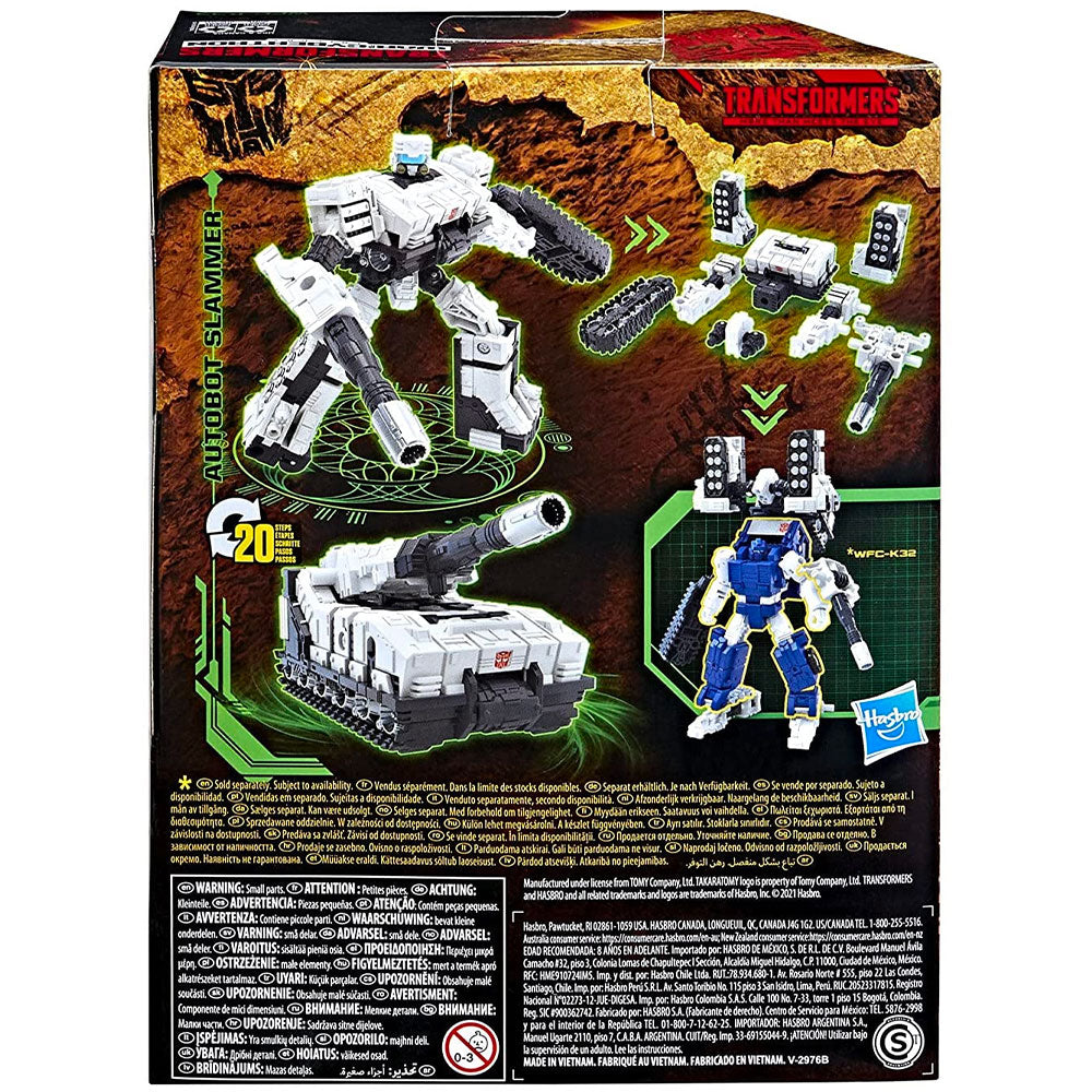 Transformers War for Cybertron Kingdom WFC-K33 Slammer Tank Toy ...