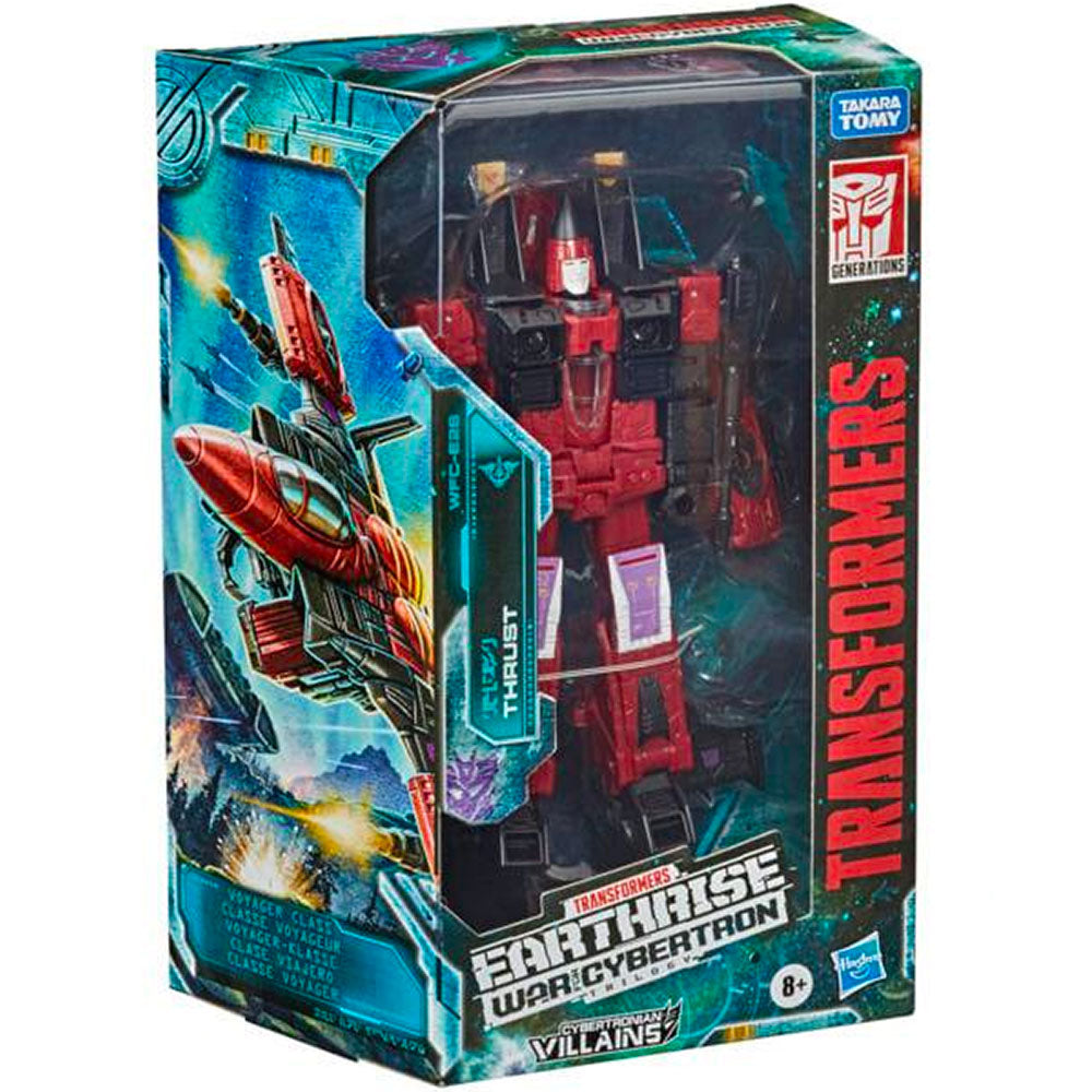 Transformers Earthrise WFC-E26 Thrust Voyager Conehead Jet Seeker Toy ...