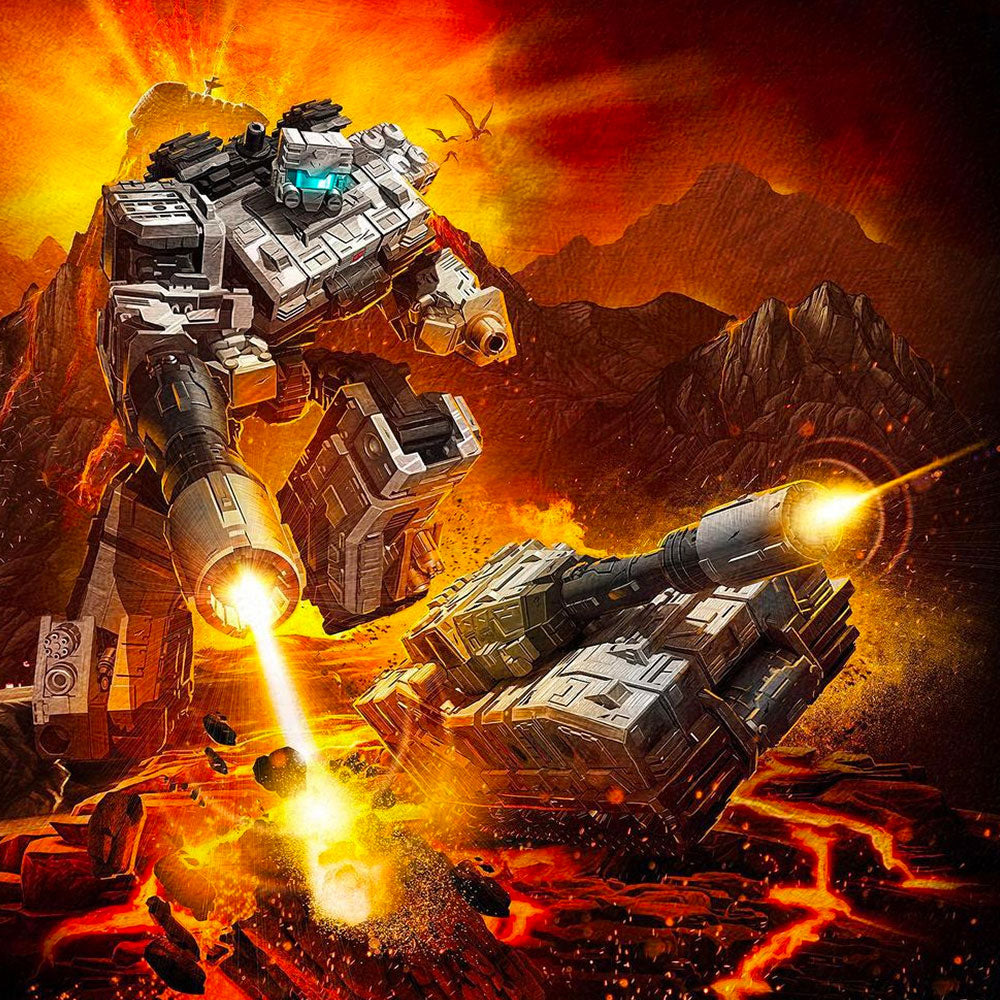 Transformers War for Cybertron Kingdom WFC-K33 Slammer Tank Toy ...