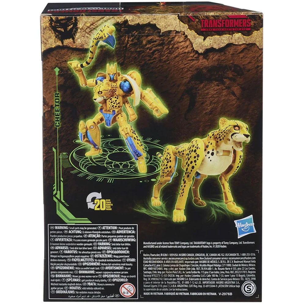 Transformers War for Cybertron Kingdom WFC-K4 Cheetor Beast Wars Toy ...