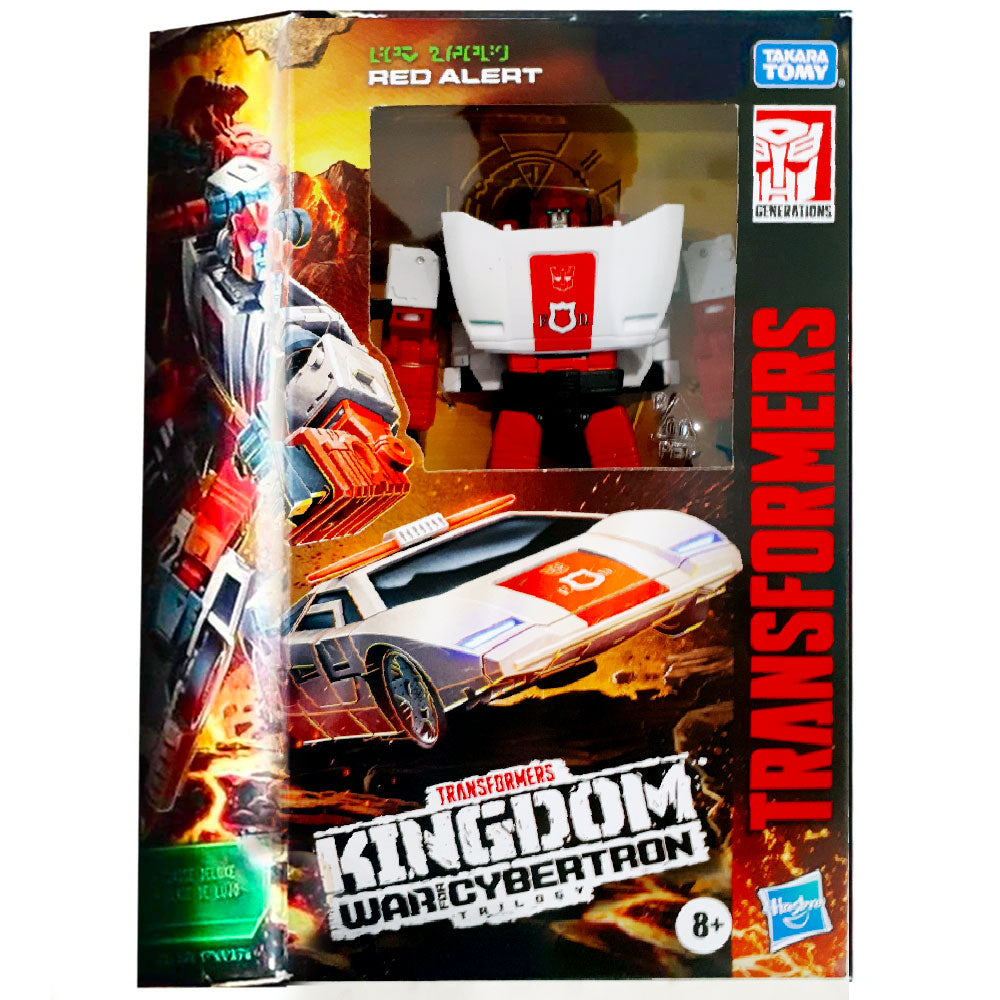 Transformers War for Cybertron Kingdom WFC-K38 Red Alert Toy Walgreens ...