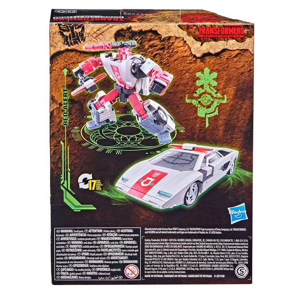 Transformers War for Cybertron Kingdom WFC-K38 Red Alert Toy Walgreens ...