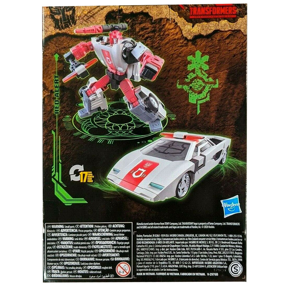 Transformers War for Cybertron Kingdom WFC-K38 Red Alert Toy Walgreens ...