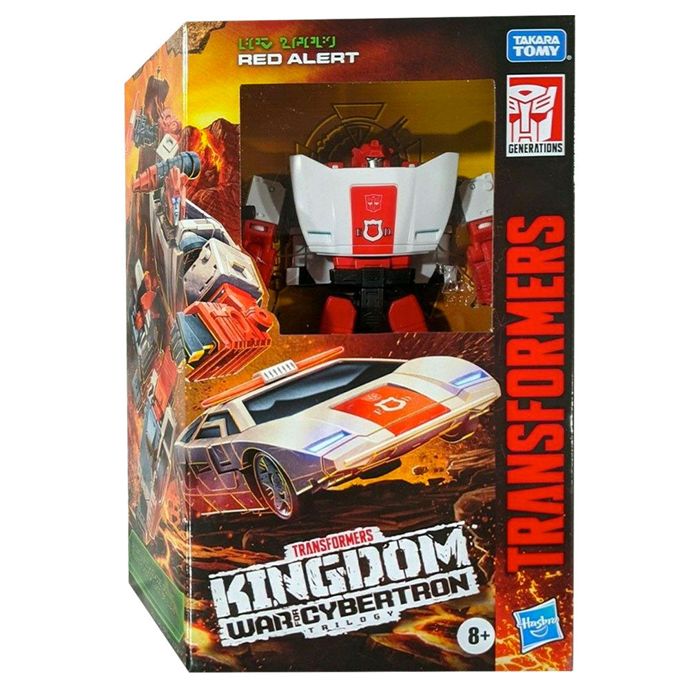 Transformers War for Cybertron Kingdom WFC-K38 Red Alert Toy Walgreens ...