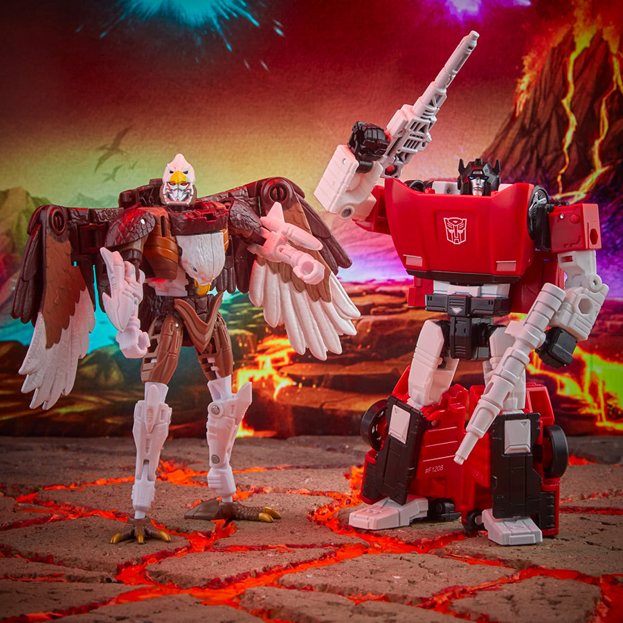 Transformers War for Cybertron Kingdom WFC-K42 Sideswipe Skywarp 2Pack ...