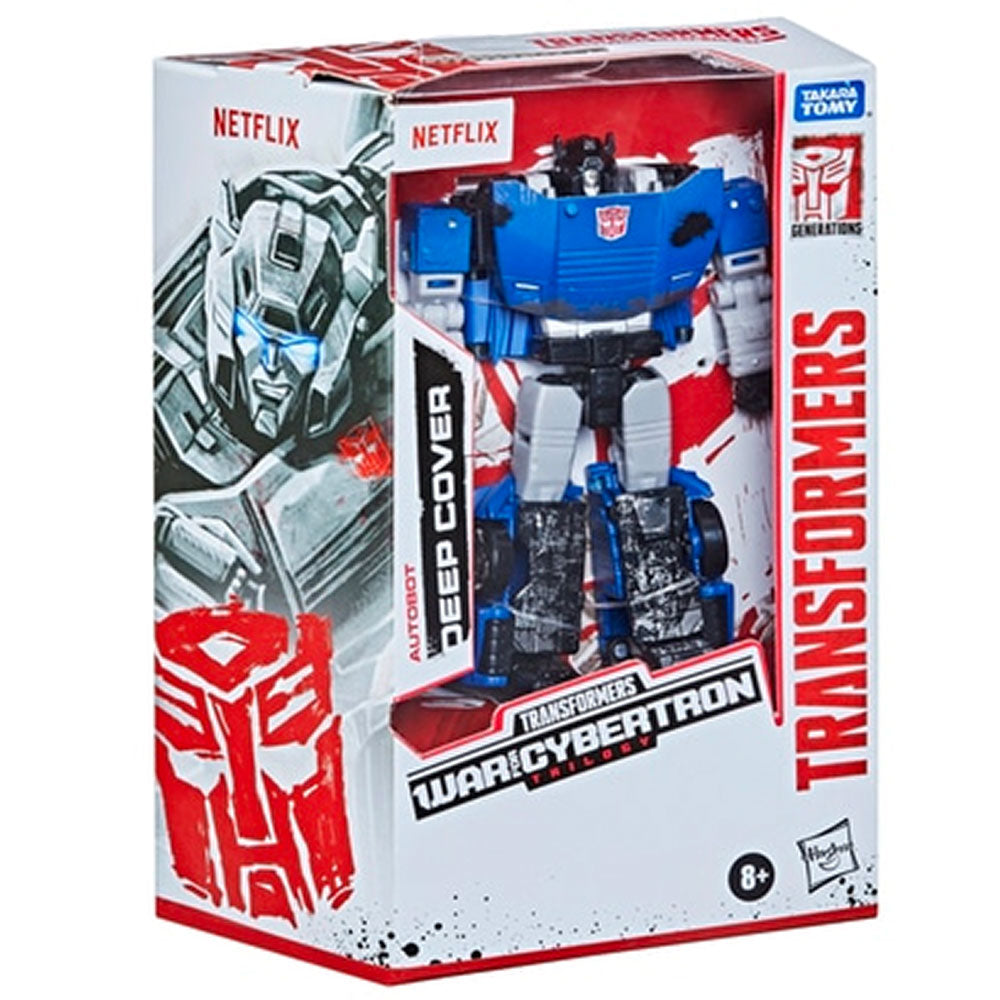 Transformers Netflix War For Cybertron Trilogy Deep Cover Walmart Toy ...