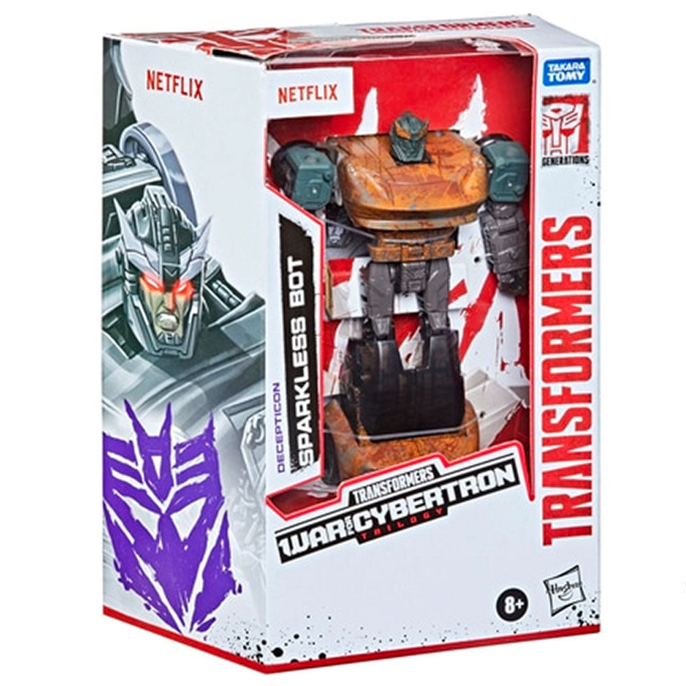Transformers Netflix War For Cybertron Trilogy Sparkless Bot Barricade ...