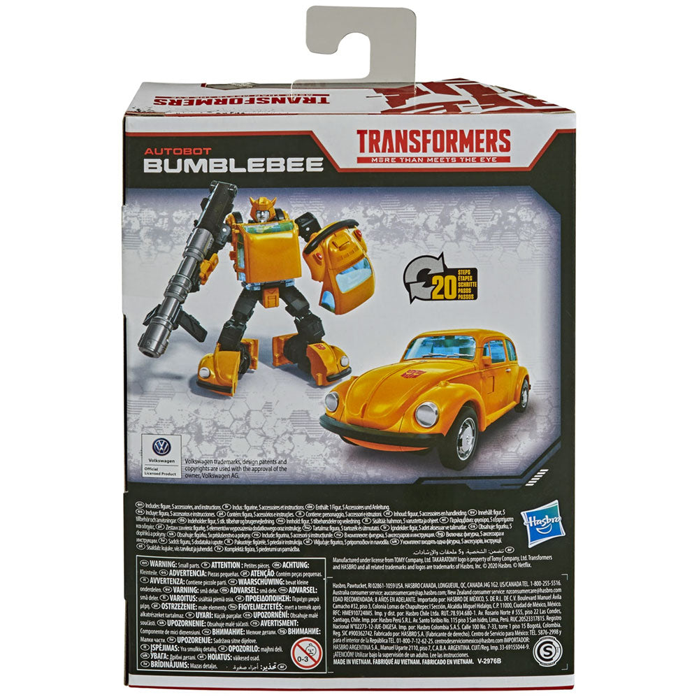 Transformers Netflix War For Cybertron Trilogy Bumblebee Walmart Toy ...
