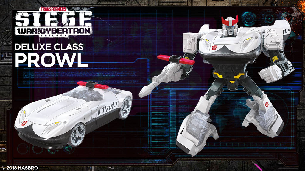 Transformers War for Cybertron Siege WFC-S23 Prowl Deluxe Autobot ...
