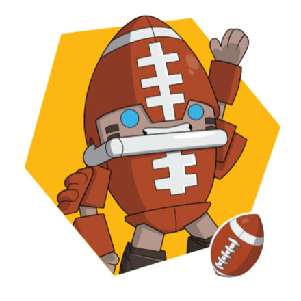 Transformers Botbots Series 1 Jock Squad Laceface Football Toy ...